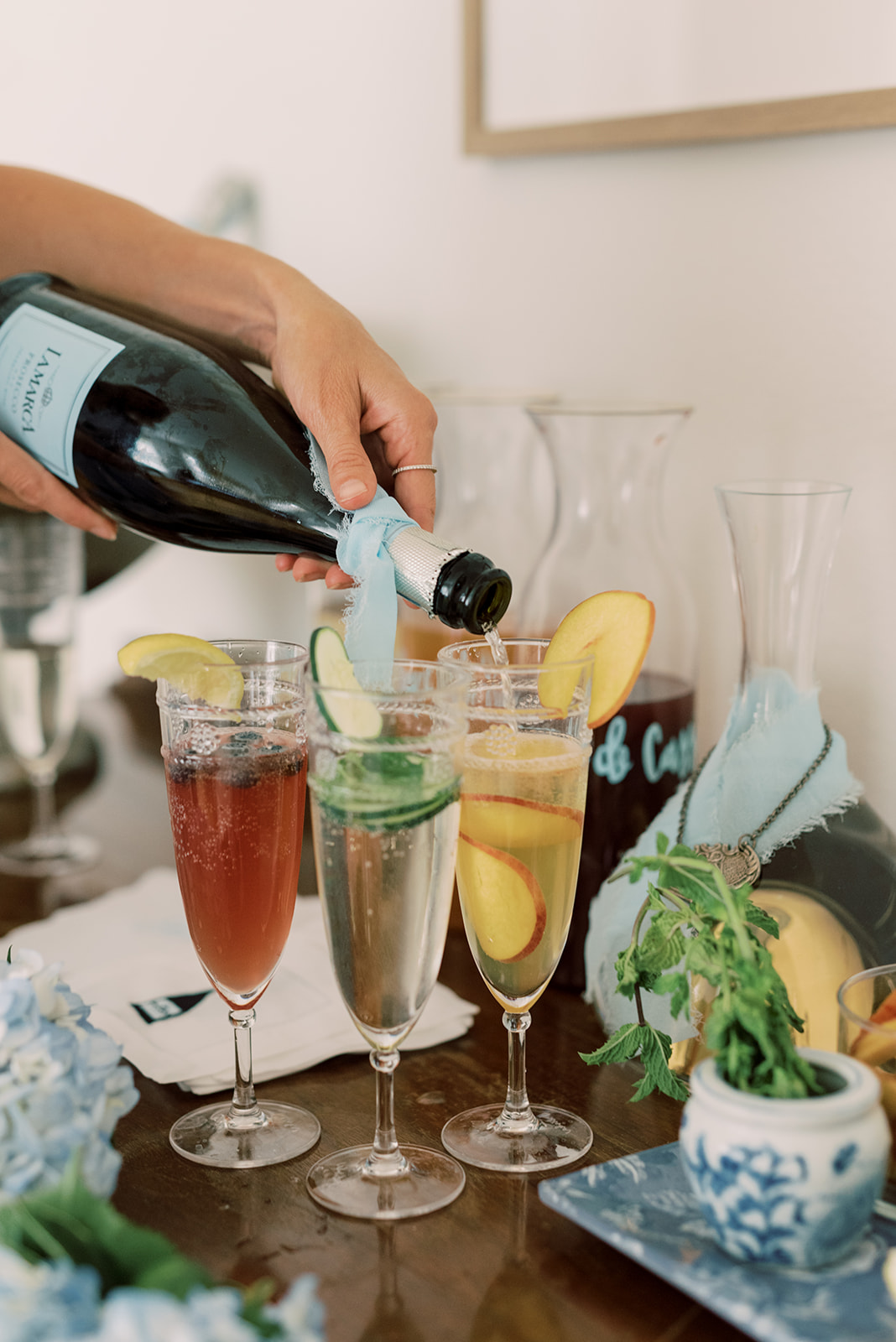 How to Make Your DIY Prosecco Bar Sparkle! - Sarah Tucker