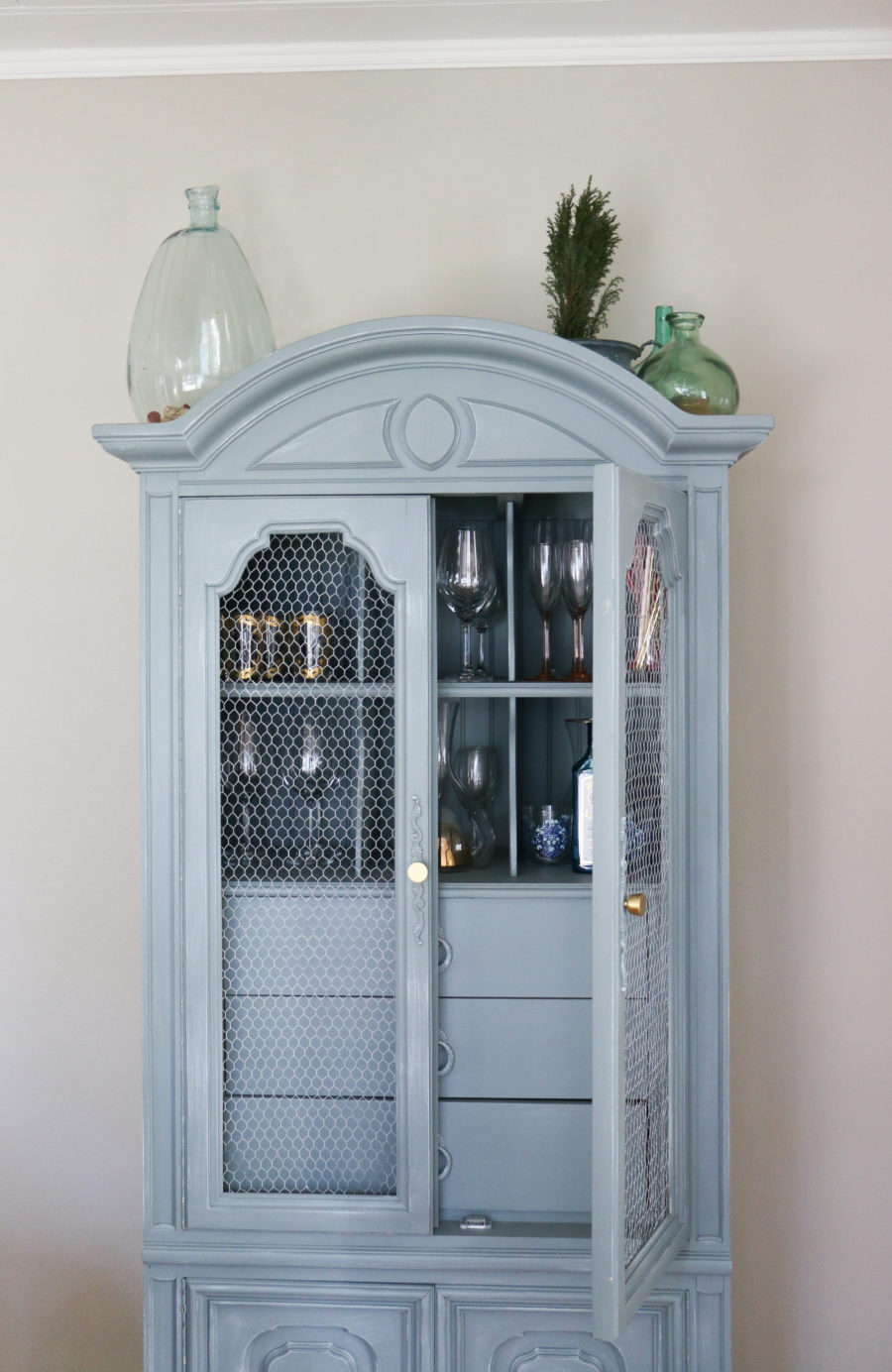 Vintage Bar Armoire - Sarah Tucker