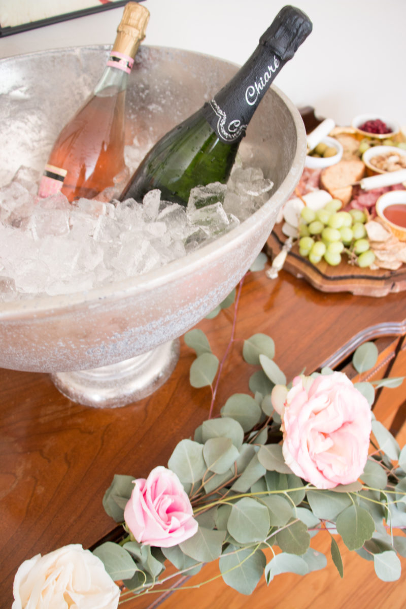 Monogrograms & Mom-osa’s baby girl sprinkle shower - Sarah Tucker