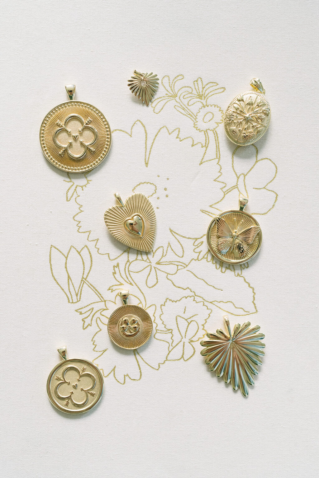 Jane Win Jewelry: Sisterhood Pendant Coin Necklace - Sarah Tucker