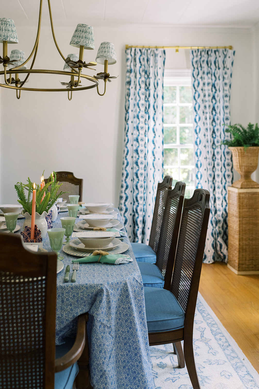 A fresh fern centerpiece - Sarah Tucker