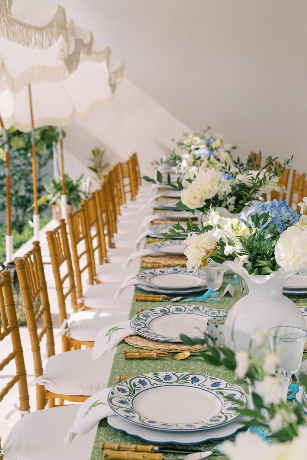 Molly’s Baby Shower - Sarah Tucker Blue green baby shower